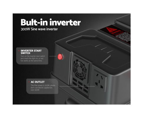 Best Battery Box With Inverter > 4wd Lights and Camping Supplies