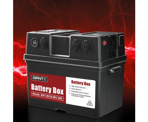 Best Battery Box With Inverter > 4wd Lights and Camping Supplies